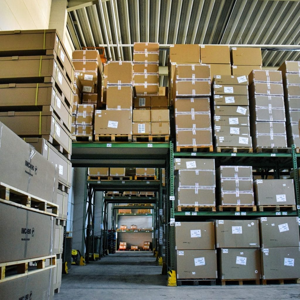 Storage & picking areas